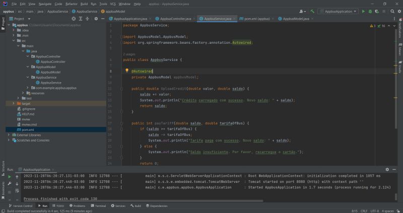 Siiim, essas horas criando o back-end em Java do meu antigo projeto ... Siiim, essas horas criando o back-end em Java do meu antigo projeto ...