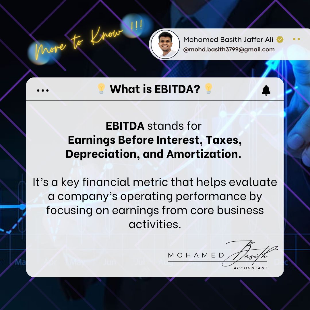 Mohamed Basith Jaffer Ali on LinkedIn: #ebitda #finance #investment # ... Mohamed Basith Jaffer Ali on LinkedIn: #ebitda #finance #investment # ...