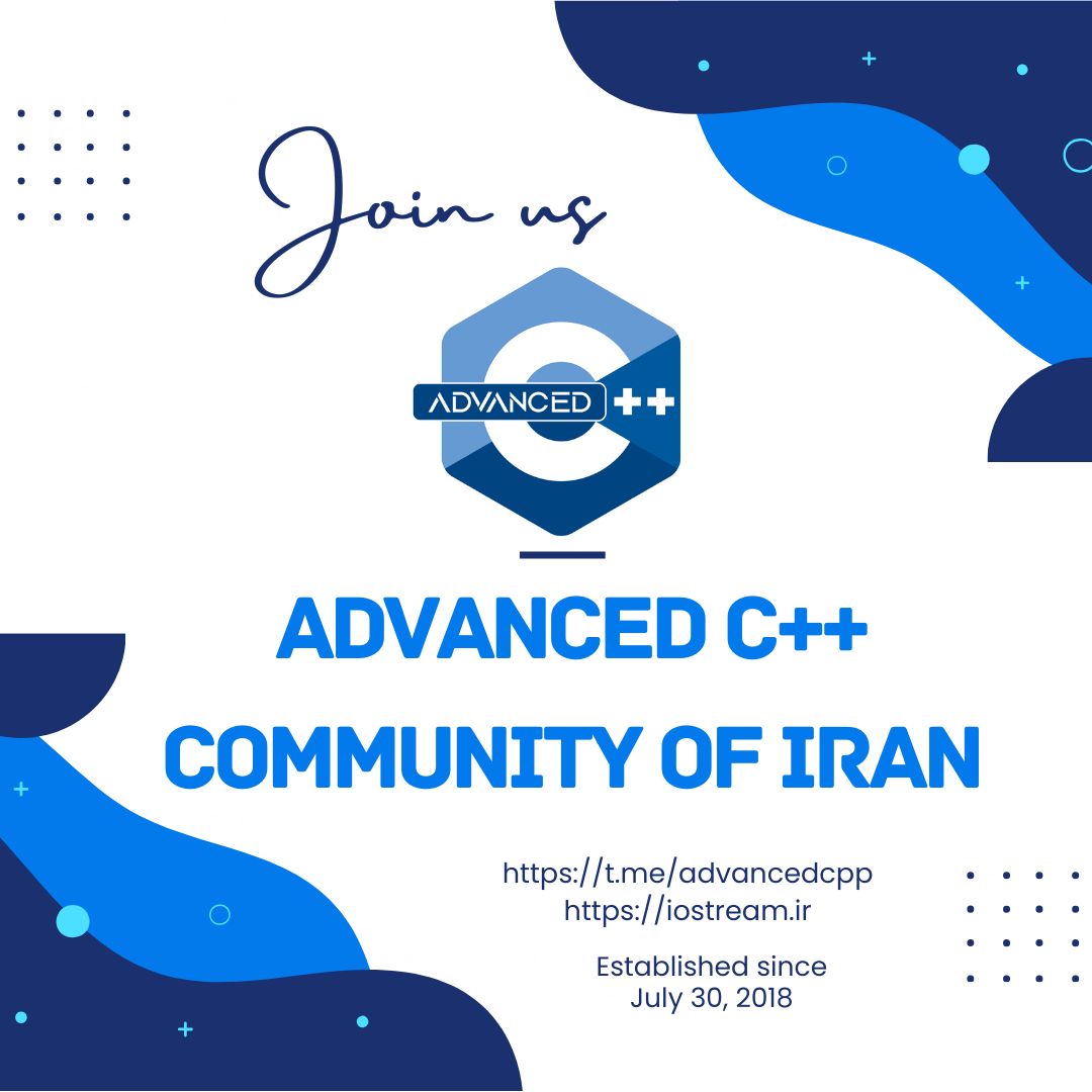 Kambiz Asadzadeh on LinkedIn: #cpp #cplusplus #iran #developers # ... Kambiz Asadzadeh on LinkedIn: #cpp #cplusplus #iran #developers # ...