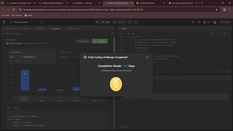 Vikash Prajapati on LinkedIn: #leetcode #codingstreak # ... Vikash Prajapati on LinkedIn: #leetcode #codingstreak # ...