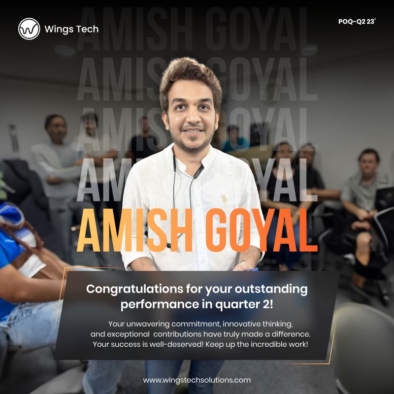 Wings Tech on LinkedIn: #wingstech #congratulations #performer # ... Wings Tech on LinkedIn: #wingstech #congratulations #performer # ...