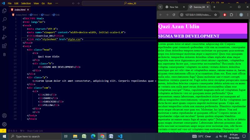 Qazi Azan Uldin on LinkedIn: #webdevelopment #html #css # ... Qazi Azan Uldin on LinkedIn: #webdevelopment #html #css # ...