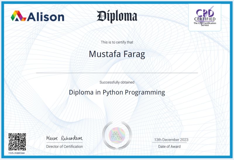 Mustafa Farag on LinkedIn: #programming #python Mustafa Farag on LinkedIn: #programming #python