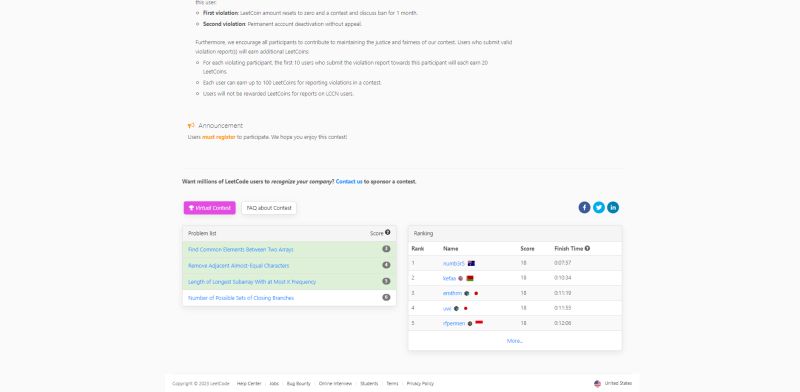 Rohit Sharma on LinkedIn: 🚀 Attempted Leetcode Biweekly 119 Able to ... Rohit Sharma on LinkedIn: 🚀 Attempted Leetcode Biweekly 119 Able to ...