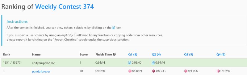 Aditya Rupda on LinkedIn: #leetcode #problemsolving #codingcontest #dsa ... Aditya Rupda on LinkedIn: #leetcode #problemsolving #codingcontest #dsa ...