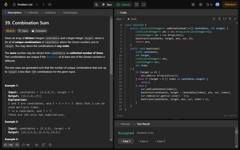Aakash Bhatt on LinkedIn: #100daysofcode #java #backtracking # ... Aakash Bhatt on LinkedIn: #100daysofcode #java #backtracking # ...