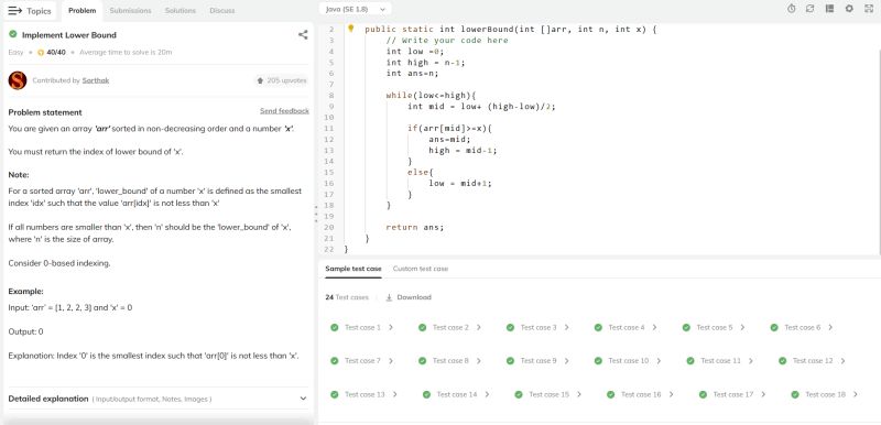 Yuvraj Singh on LinkedIn: 🚀 Day 34 of Solving LeetCode & Coding Ninjas ... Yuvraj Singh on LinkedIn: 🚀 Day 34 of Solving LeetCode & Coding Ninjas ...