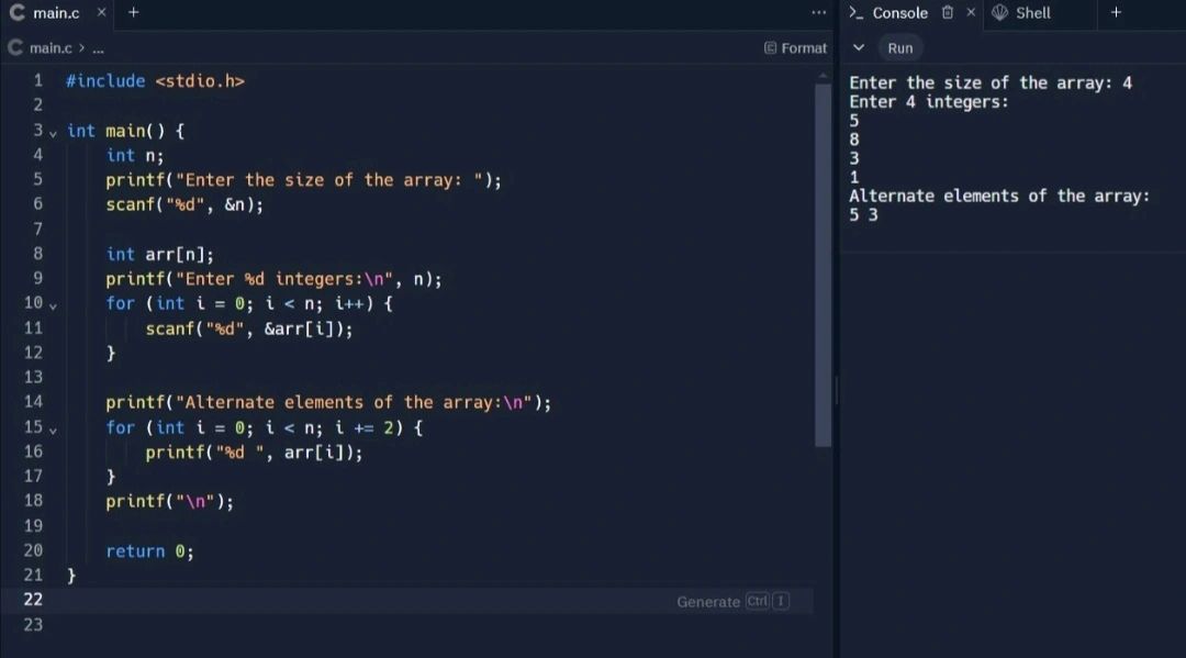 #100daysofcode #cprogramming #arraymanipulation #codechallenge ... #100daysofcode #cprogramming #arraymanipulation #codechallenge ...