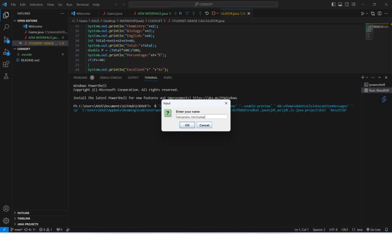 Himanshu Vinchurkar on LinkedIn: #codsoft #codsoftinternship # ... Himanshu Vinchurkar on LinkedIn: #codsoft #codsoftinternship # ...