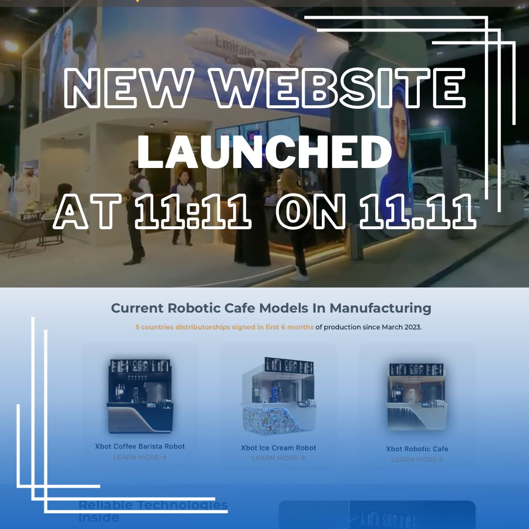 New website launched at 11:11 Dubai time | Coffee Robot & Robotic ... New website launched at 11:11 Dubai time | Coffee Robot & Robotic ...