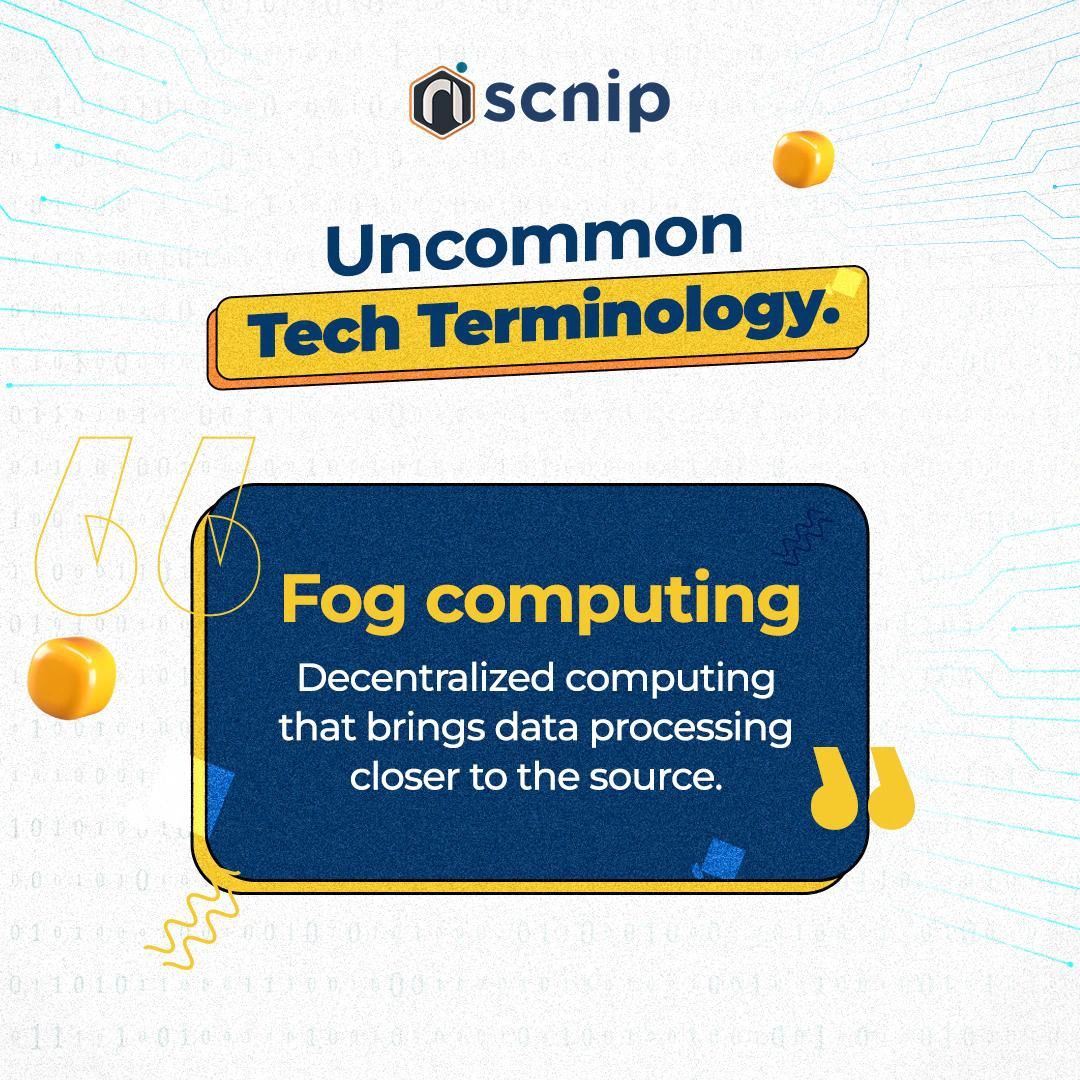 Scnip on LinkedIn: #fogcomputing #technology Scnip on LinkedIn: #fogcomputing #technology