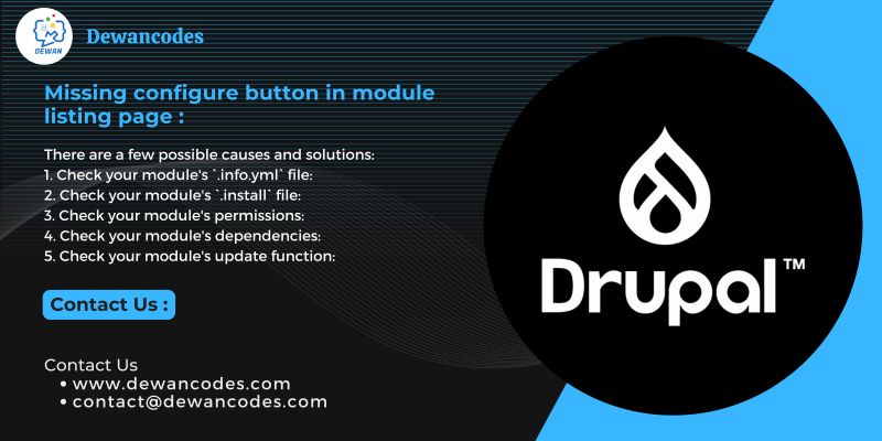 Dewan Codes on LinkedIn: #drupal #drupal9 #drupal10 #dewancodes #acquia ... Dewan Codes on LinkedIn: #drupal #drupal9 #drupal10 #dewancodes #acquia ...