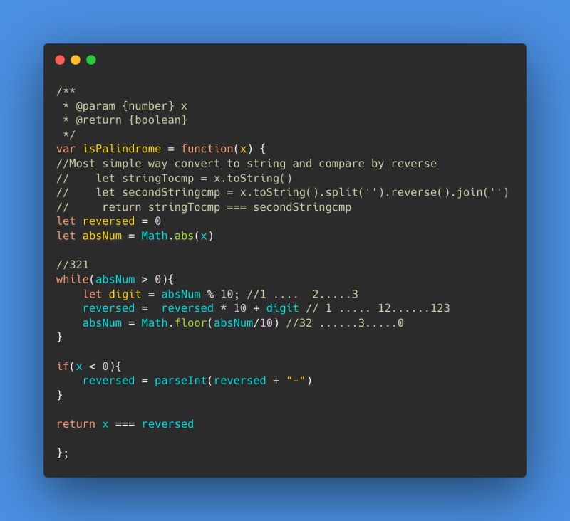 Saad Ahmed on LinkedIn: Problem : Given an integer x, return true if x ... Saad Ahmed on LinkedIn: Problem : Given an integer x, return true if x ...