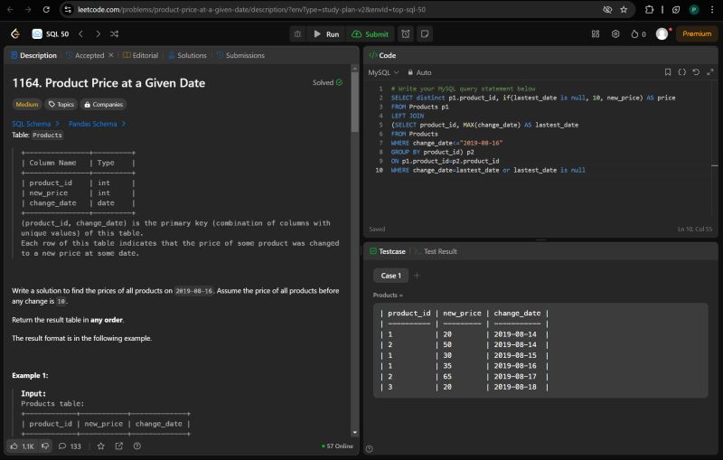 #sql #datascience #leetcode #codingjourney #sql50 | Piyush Kumar #sql #datascience #leetcode #codingjourney #sql50 | Piyush Kumar