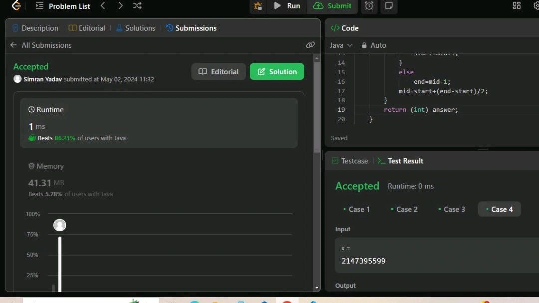 Simran Kumari on LinkedIn: #coding #leetcode #dsa #lovebabbar Simran Kumari on LinkedIn: #coding #leetcode #dsa #lovebabbar