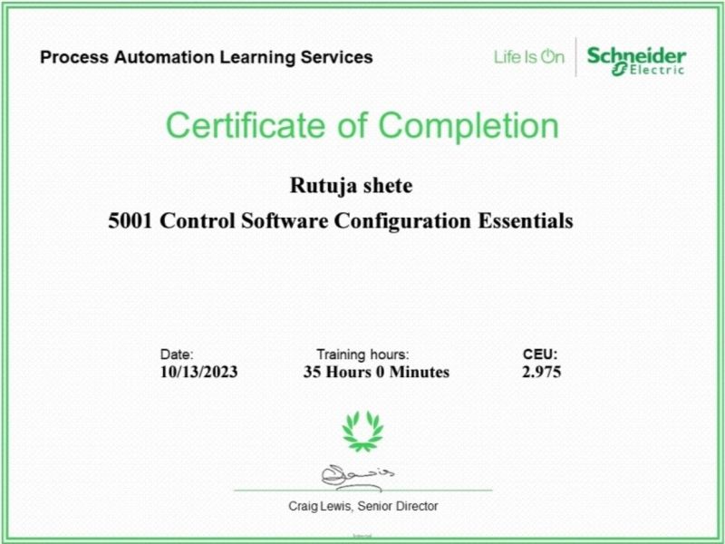 Rutuja Shete on LinkedIn: Just completed training on Rutuja Shete on LinkedIn: Just completed training on