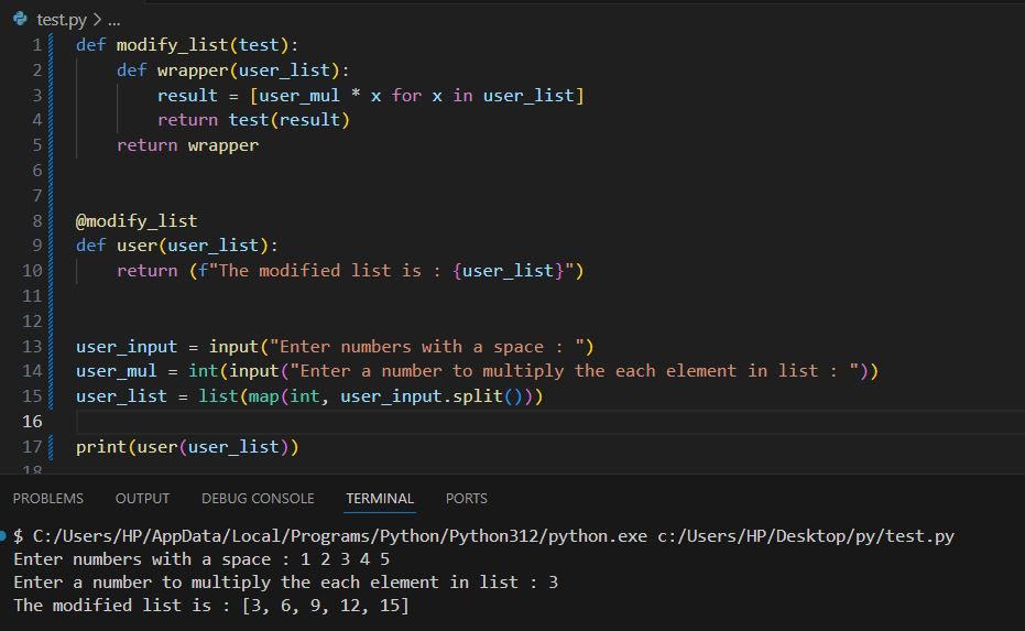Sharafudheen P on LinkedIn: #python #codingtips #pythondecorators # ... Sharafudheen P on LinkedIn: #python #codingtips #pythondecorators # ...