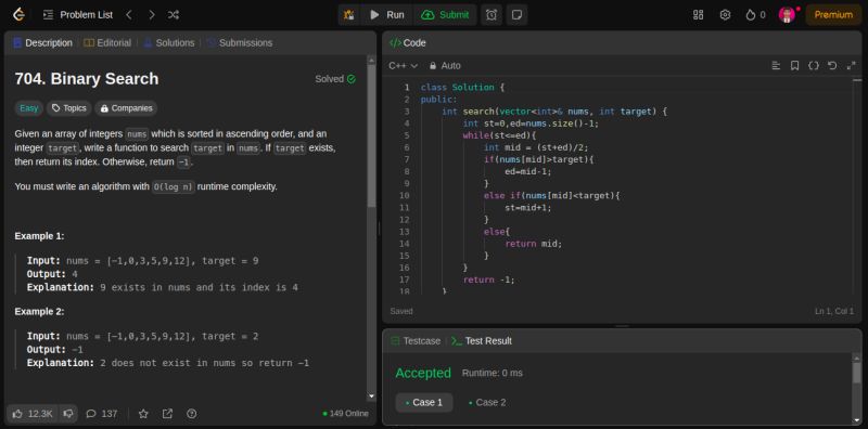 Ashitosh Lavhate on LinkedIn: #leetcode #binarysearch #algorithm # ... Ashitosh Lavhate on LinkedIn: #leetcode #binarysearch #algorithm # ...