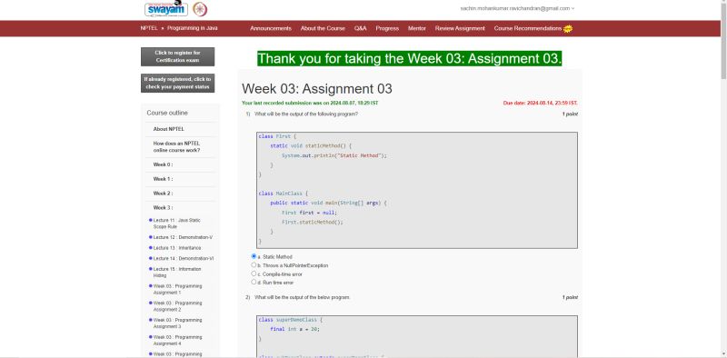 Sachin MR on LinkedIn: #javaprogramming #continuouslearning # ... Sachin MR on LinkedIn: #javaprogramming #continuouslearning # ...