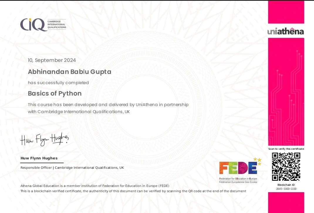 Abhinandan Gupta on LinkedIn: #python #programming #learning #skills # ... Abhinandan Gupta on LinkedIn: #python #programming #learning #skills # ...