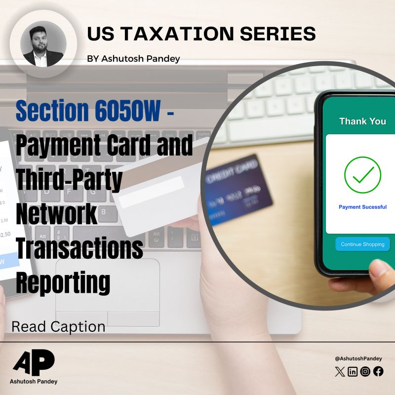 Section 6050W of the Internal Revenue Code outlines the reporting ... Section 6050W of the Internal Revenue Code outlines the reporting ...