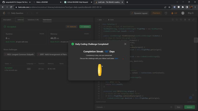 Sargun Kohli on LinkedIn: #leetcode #codingjourney #dsa #code Sargun Kohli on LinkedIn: #leetcode #codingjourney #dsa #code