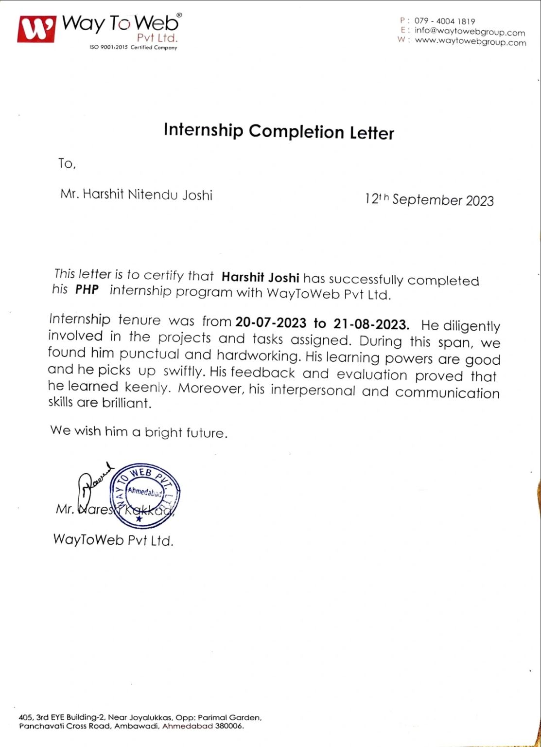 Harshit Joshi on LinkedIn: Hey connections! , I am Happy to announce ... Harshit Joshi on LinkedIn: Hey connections! , I am Happy to announce ...