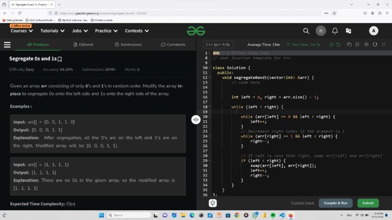 Ashish Kirar on LinkedIn: #day5 #75days #dsa #cpp #twopointers ... Ashish Kirar on LinkedIn: #day5 #75days #dsa #cpp #twopointers ...