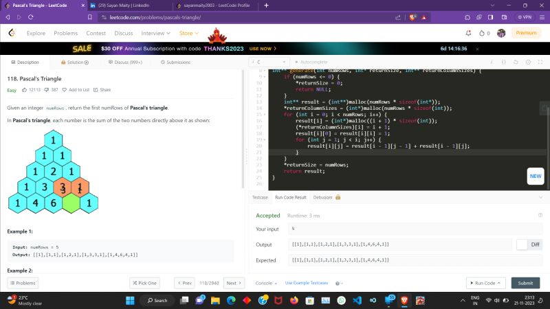 Day 15 of Coding Challenge with LeetCode | Sayan Maity posted on the ... Day 15 of Coding Challenge with LeetCode | Sayan Maity posted on the ...
