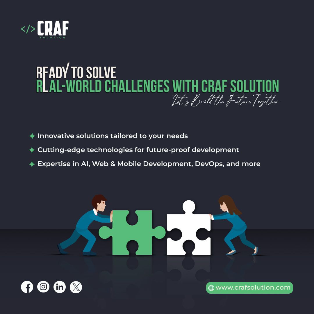 CRAF Solution on LinkedIn: #crafsolution #techvision #innovation #ai # ... CRAF Solution on LinkedIn: #crafsolution #techvision #innovation #ai # ...