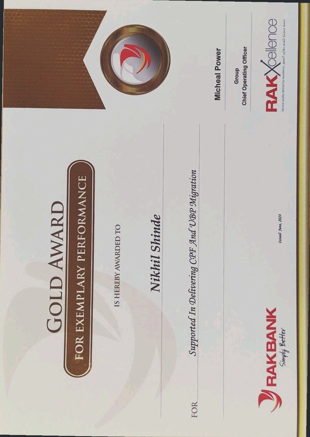 Nikhil Shinde on LinkedIn: #awarded #efforts #recognised Nikhil Shinde on LinkedIn: #awarded #efforts #recognised