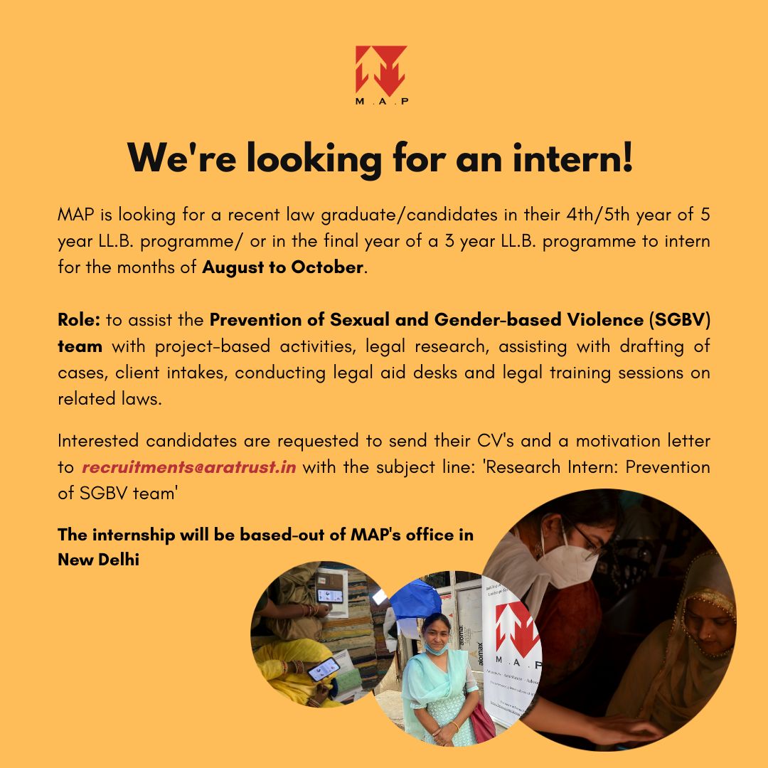 Migration & Asylum Project (MAP) on LinkedIn: 📢 INTERNSHIP ALERT 📢 MAP ... Migration & Asylum Project (MAP) on LinkedIn: 📢 INTERNSHIP ALERT 📢 MAP ...