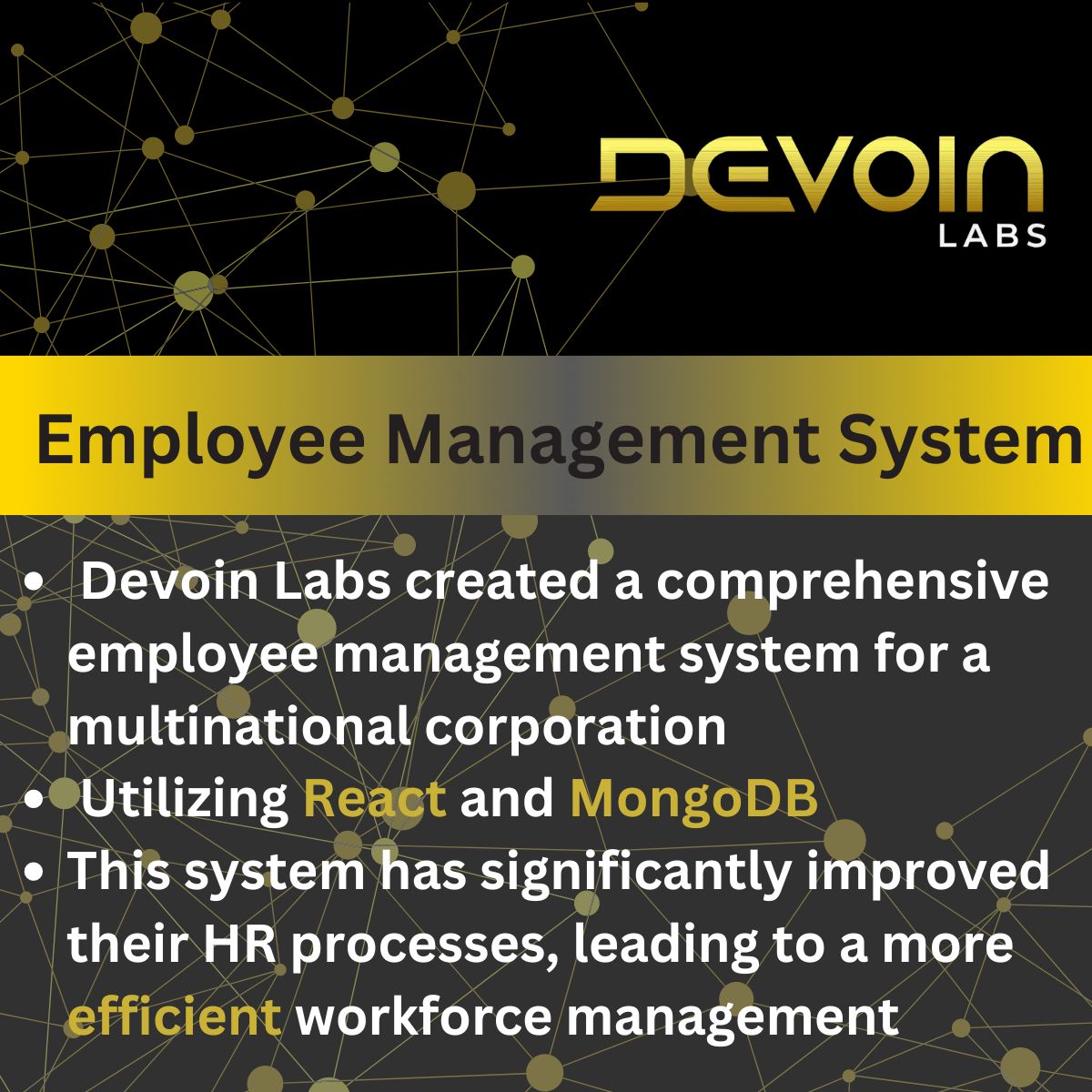 Devoin Labs on LinkedIn: #employeemanagement #reactjs #mongodb # ... Devoin Labs on LinkedIn: #employeemanagement #reactjs #mongodb # ...