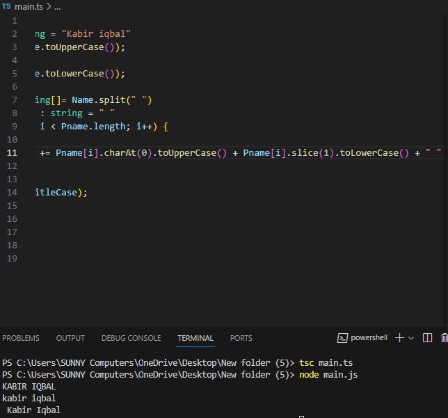 GIAIC's TypeScript project: Text Manipulation | Kabir Iqbal posted on ... GIAIC's TypeScript project: Text Manipulation | Kabir Iqbal posted on ...