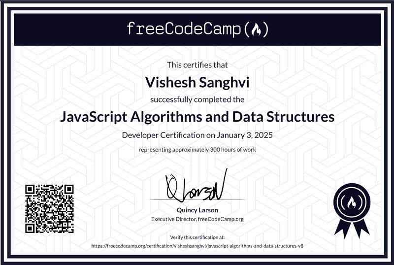Vishesh Sanghvi on LinkedIn: #javascript #algorithms #datastructures # ... Vishesh Sanghvi on LinkedIn: #javascript #algorithms #datastructures # ...