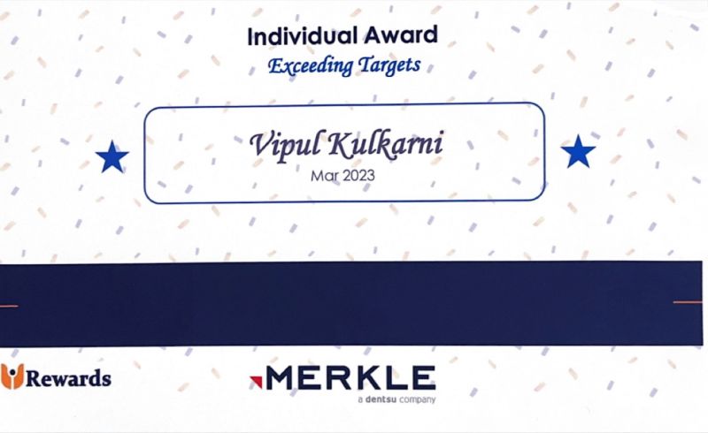 #gratitude #merkleproud | Vipul Kulkarni #gratitude #merkleproud | Vipul Kulkarni