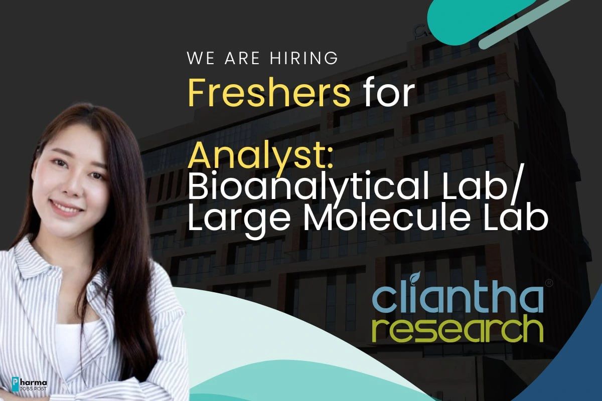 Cliantha Research Limited: Walk-in Interview Opportunities for Freshers ... Cliantha Research Limited: Walk-in Interview Opportunities for Freshers ...