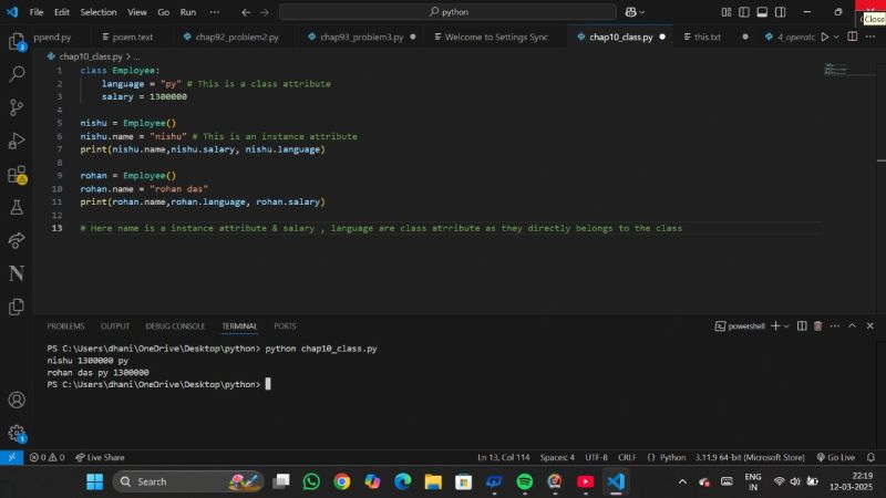 #100daysofpython #day24 #oop #python #codingjourney | Dhanisha Sahu #100daysofpython #day24 #oop #python #codingjourney | Dhanisha Sahu