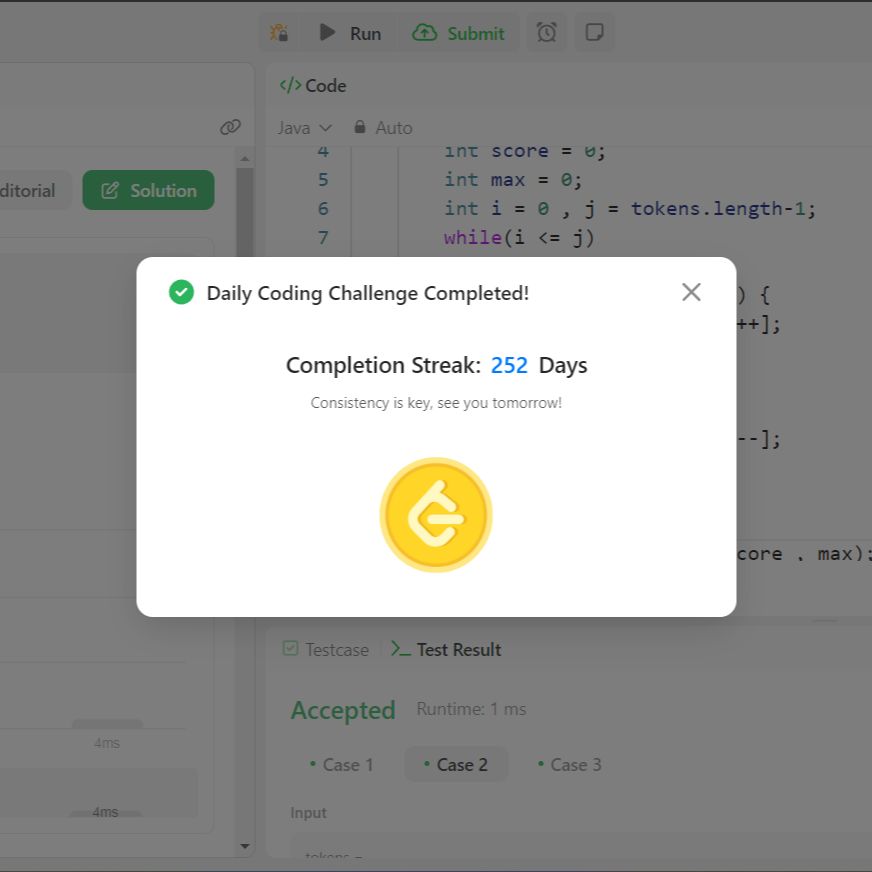 #leetcode #codingstreak #neverstoplearning | Amit Yadav #leetcode #codingstreak #neverstoplearning | Amit Yadav
