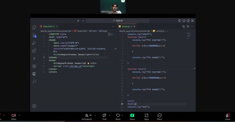 DHRUV ASATI on LinkedIn: #geekster #javascript #asyncprogramming # ... DHRUV ASATI on LinkedIn: #geekster #javascript #asyncprogramming # ...