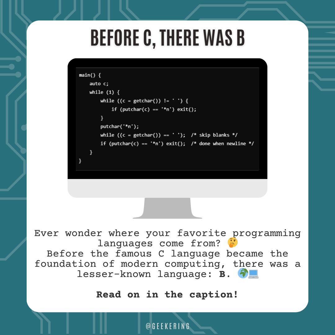 Geekering on LinkedIn: #programming #programminghistory #coding # ... Geekering on LinkedIn: #programming #programminghistory #coding # ...