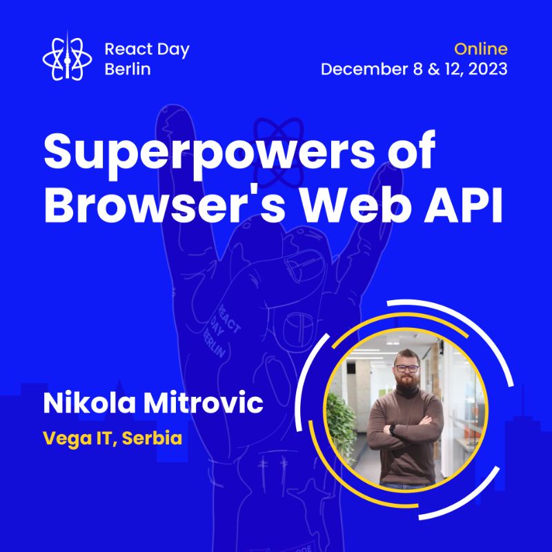 Nikola Mitrovic on LinkedIn: ๐ Berlin, get ready to meet the ... Nikola Mitrovic on LinkedIn: ๐ Berlin, get ready to meet the ...