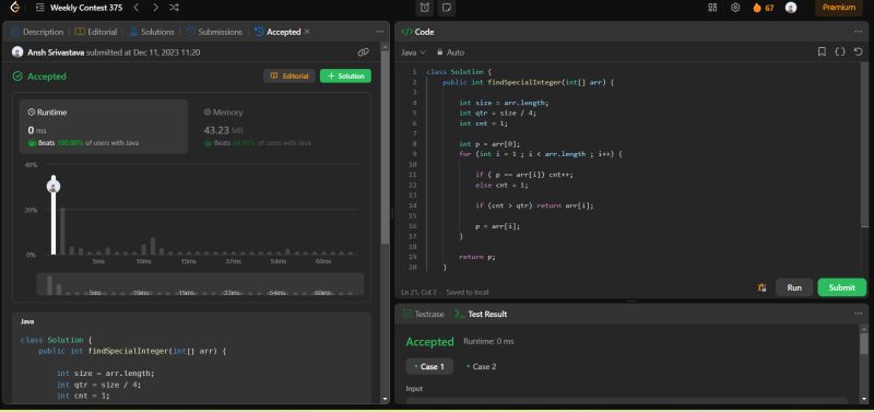 Ansh Srivastava on LinkedIn: #100daysofcode #arraymastery # ... Ansh Srivastava on LinkedIn: #100daysofcode #arraymastery # ...