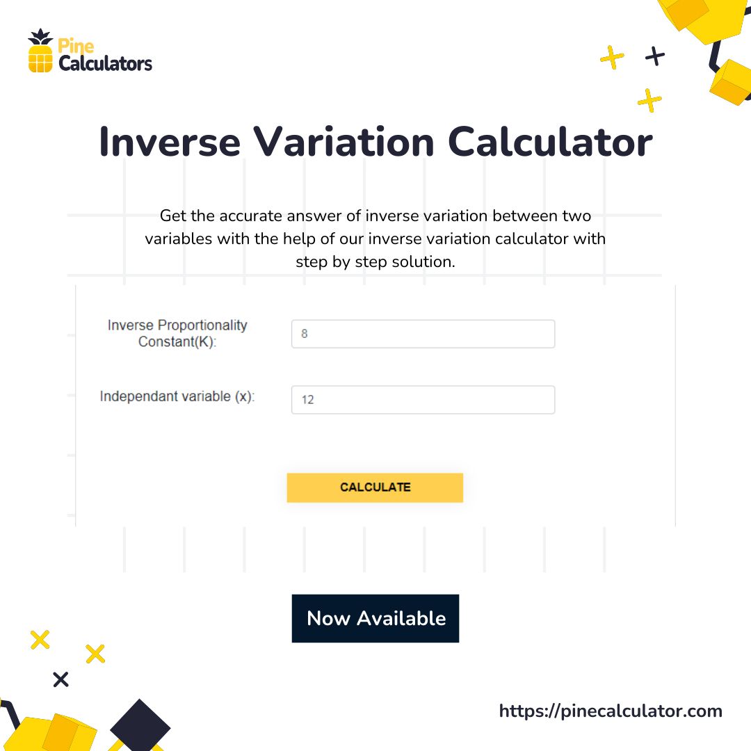 Pine Calculator on LinkedIn: #inverse_variation_calculator #inverse ... Pine Calculator on LinkedIn: #inverse_variation_calculator #inverse ...