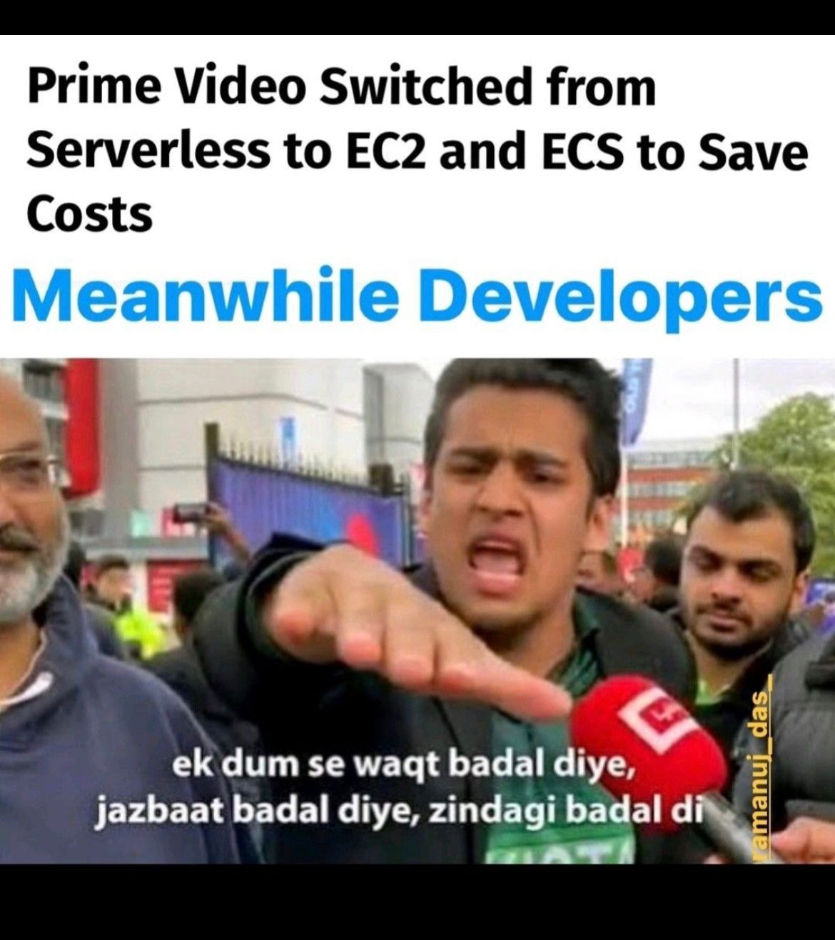 Danish Sehotra on LinkedIn: Prime Video Switched from Serverless to EC2 ... Danish Sehotra on LinkedIn: Prime Video Switched from Serverless to EC2 ...