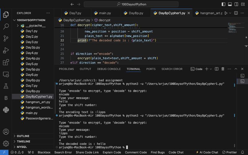 Arjun Budda on LinkedIn: #100daysofpython #100daysofpython #python # ... Arjun Budda on LinkedIn: #100daysofpython #100daysofpython #python # ...