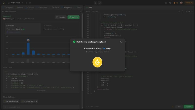 Nitish Talpada on LinkedIn: #competitiveprogramming #leetcode # ... Nitish Talpada on LinkedIn: #competitiveprogramming #leetcode # ...