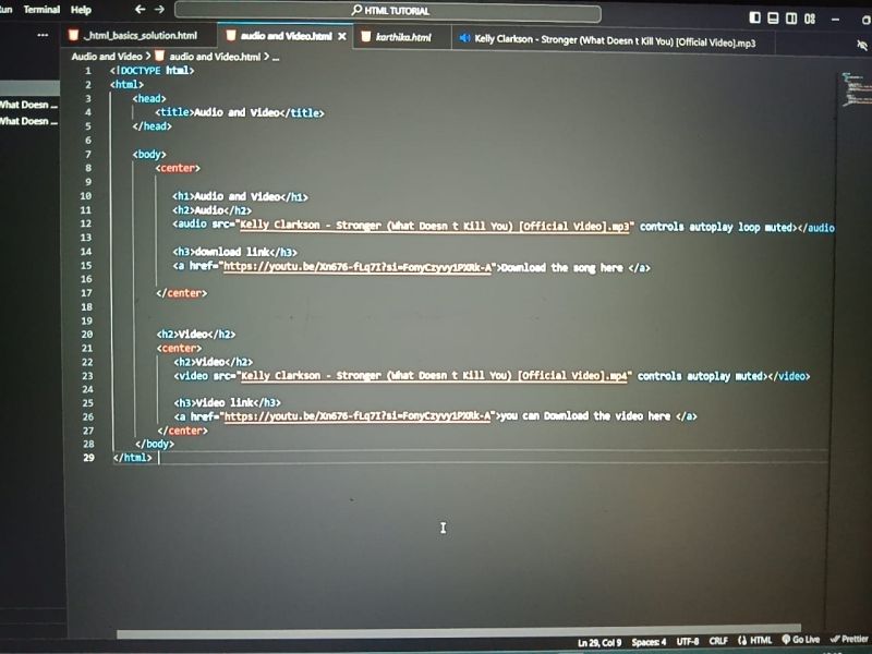 Karthika M on LinkedIn: #html #audio #video #webdevelopment #multimedia ... Karthika M on LinkedIn: #html #audio #video #webdevelopment #multimedia ...
