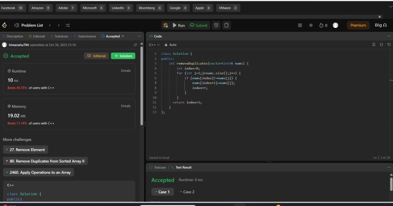 Himanshu Singh on LinkedIn: #leetcode #leetcode Himanshu Singh on LinkedIn: #leetcode #leetcode