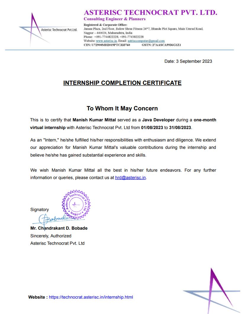 Manish Kumar Mittal on LinkedIn: #connections #javadevelopment # ... Manish Kumar Mittal on LinkedIn: #connections #javadevelopment # ...